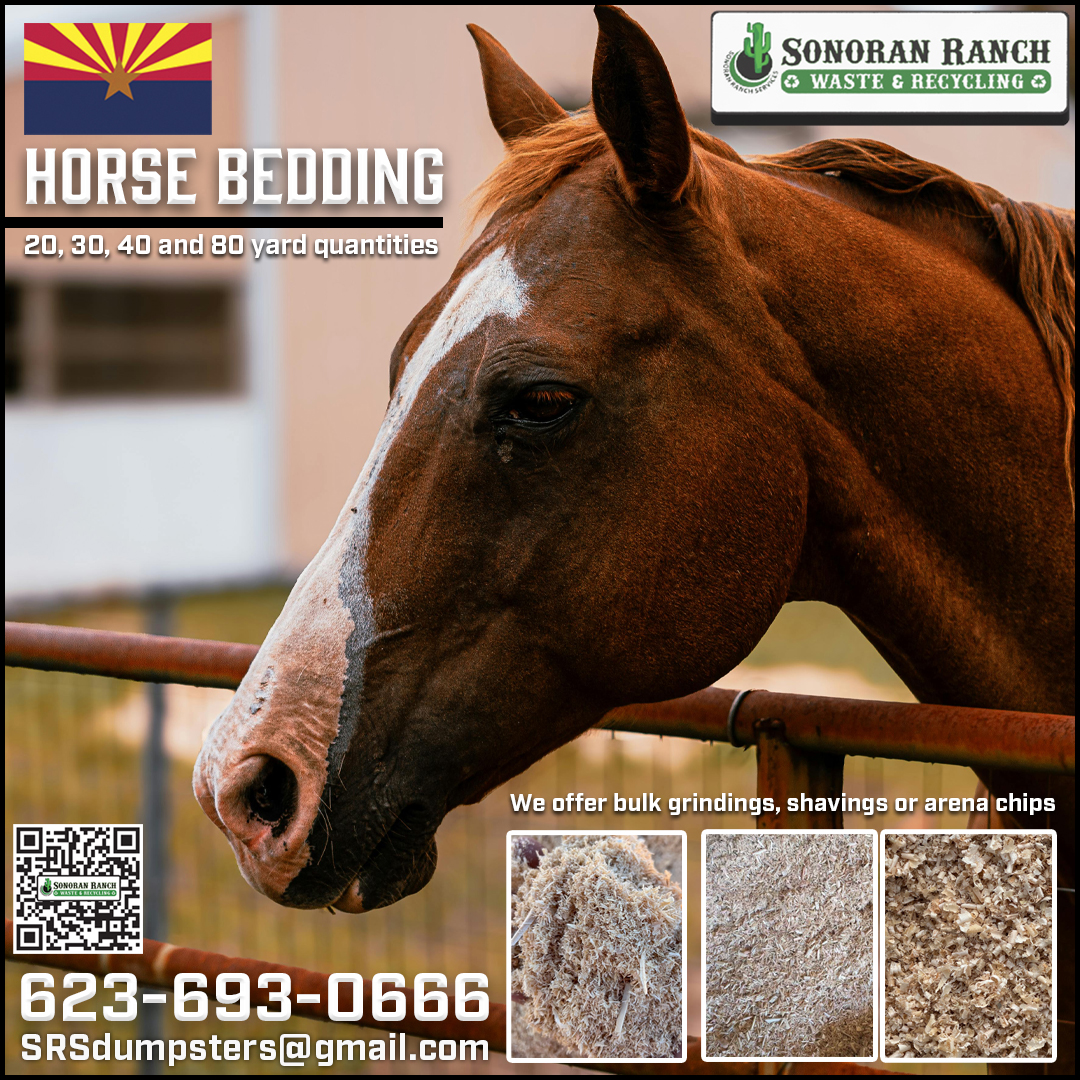 Horse Bedding in Cave Creek and Carefree – Sonoran Ranch Services